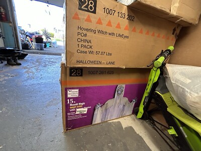 home depot halloween animatronic 15 Foot phantom. Brand New In Box. | eBay