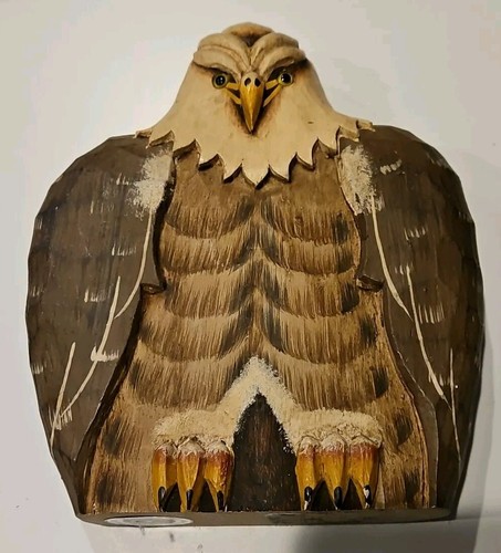 James Haddon Collection Eagle Shelf Sitter Wood Carved Figure | eBay