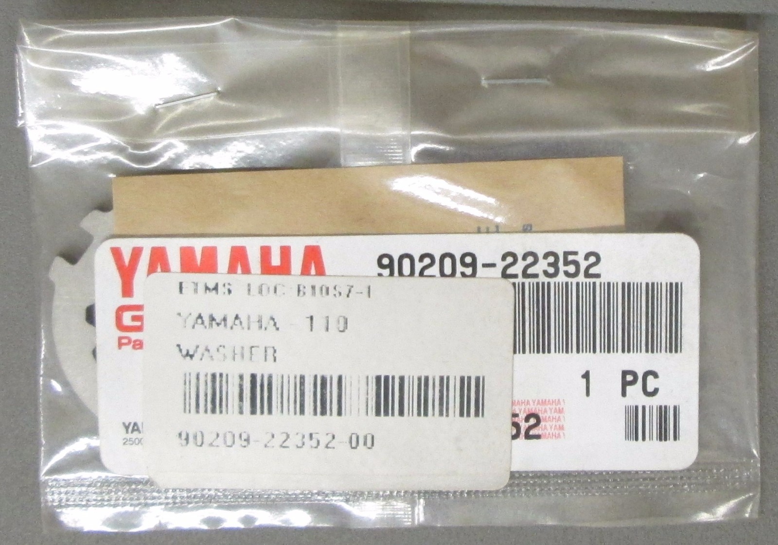 YAMAHA 90209-22352-00 OEM NOS WASHER | eBay