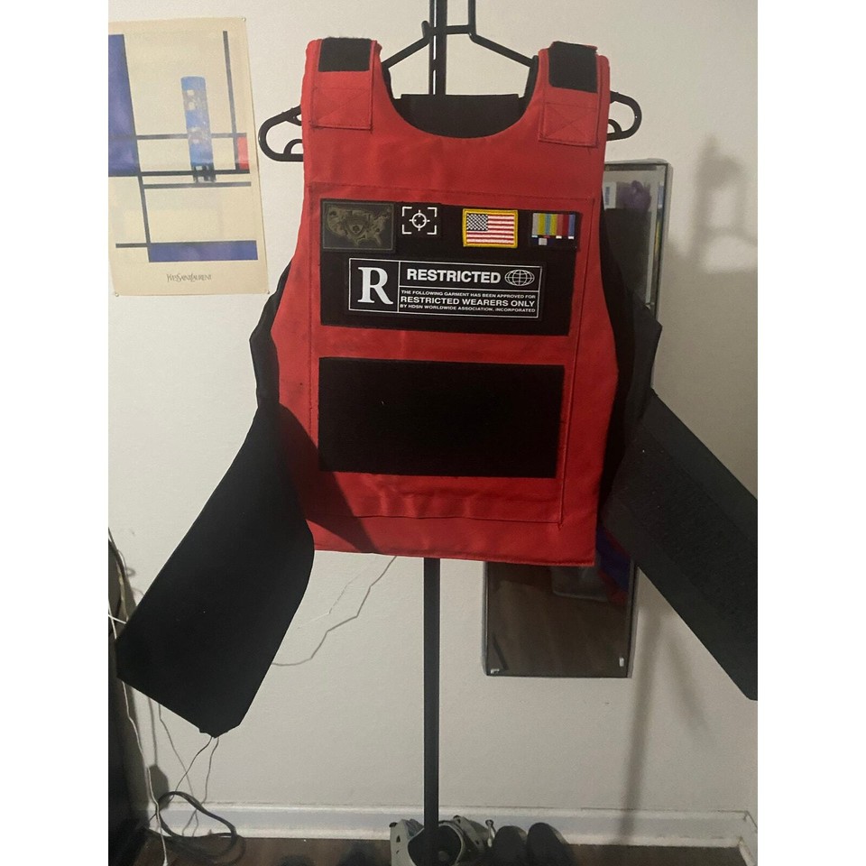 Hudson Outerwear ICONS Red Bulletproof *STYLE* Vest | eBay