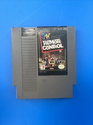 MTV Remote Control (Nintendo Entertainment System, 1990) Not Tested ...