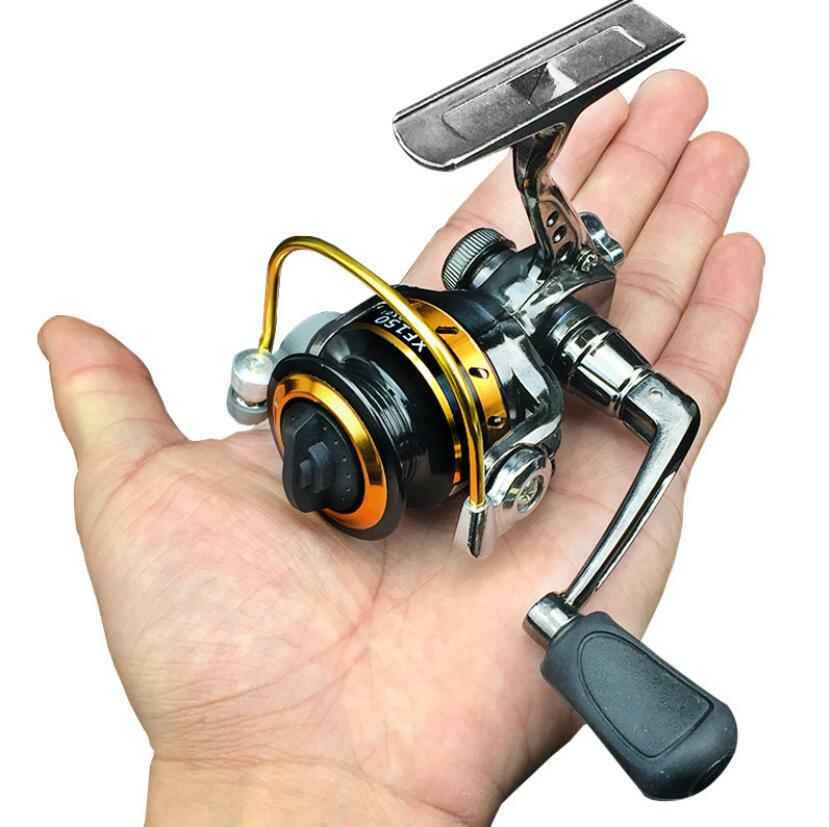 Mini Fishing Reel Metal Reels Bait Ice Gear Ratio 5.0:1 High Speed ...