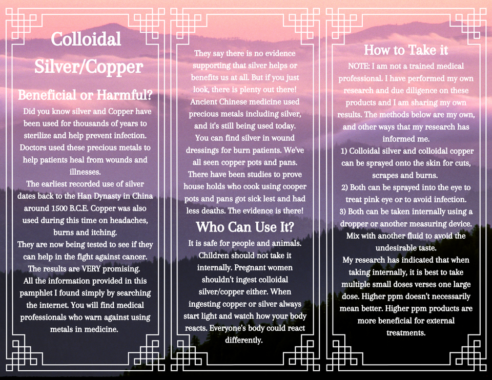 15 ppm Colloidal Silver 4oz Dropper | eBay