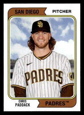 Chris Paddock 2020 Topps Archives Card #105 San Diego Padres | eBay