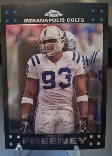 2007 Topps Chrome #TC94 Dwight Freeney Indianapolis Colts HOF CLASS ...