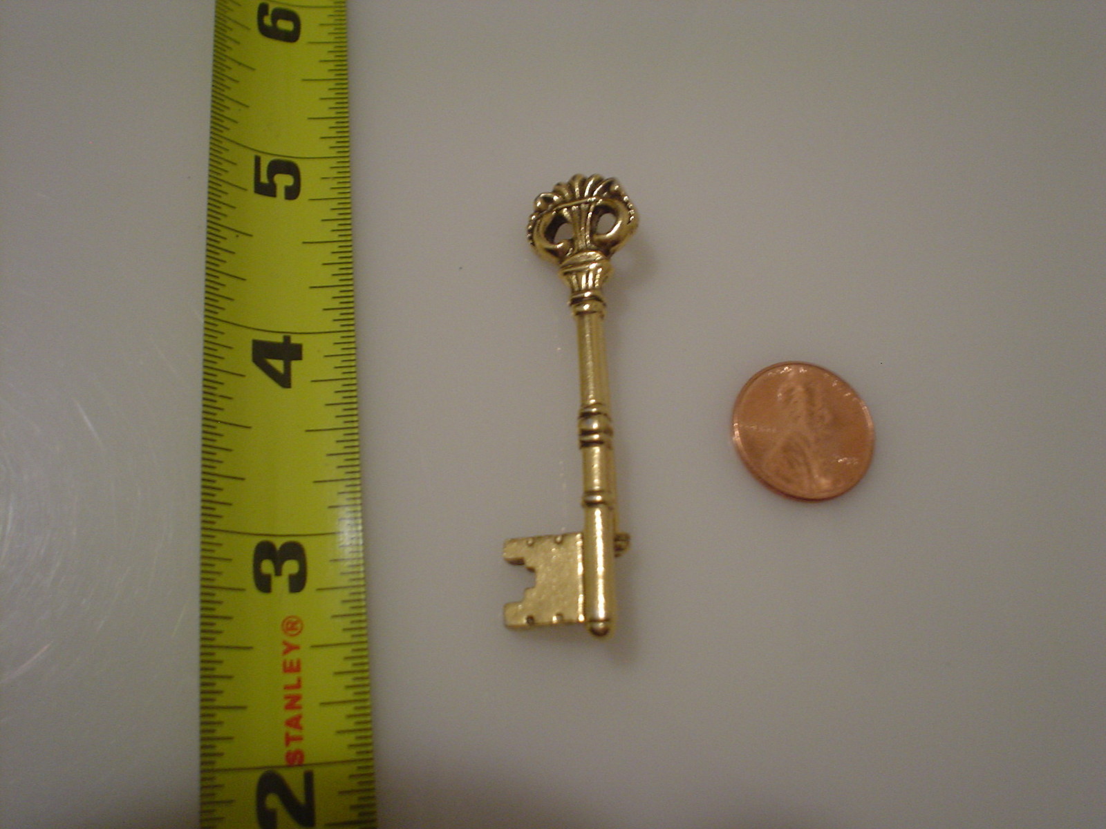 skeleton key pin brooch 2.25" long | eBay