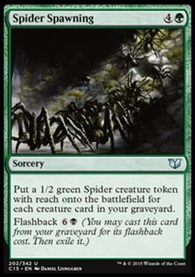 Spider Spawning - Medium Play MTG Commander 2015 | eBay