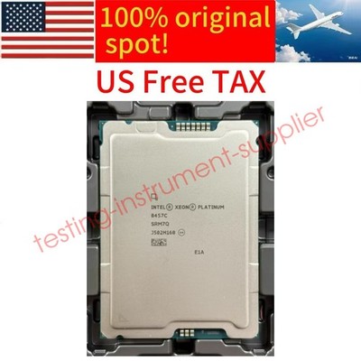 Intel Xeon Platinum 8457C CPU processor official version 48 core 96 ...