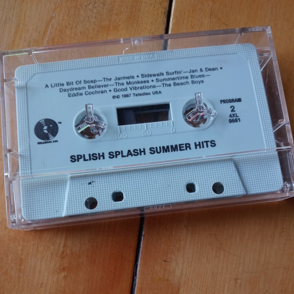 Splish Splash Summer Hits Cassette Tape-Rare | eBay