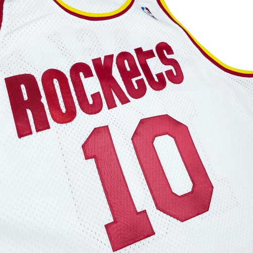 Vtg 1992-93 rare houston rockets #10 teagle game worn champion jersey ...