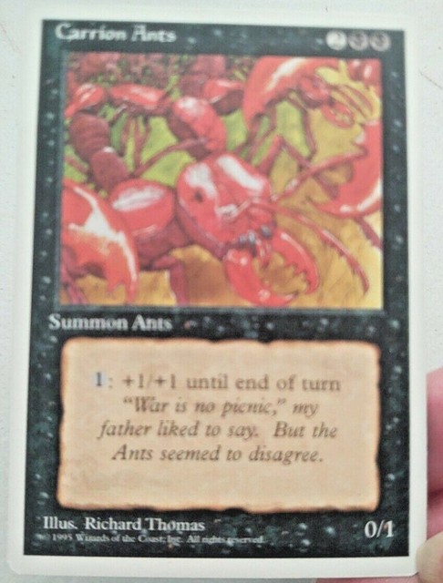 MTG Carrion Ants Fourth Edition 125/379 Regular Uncommon for sale ...