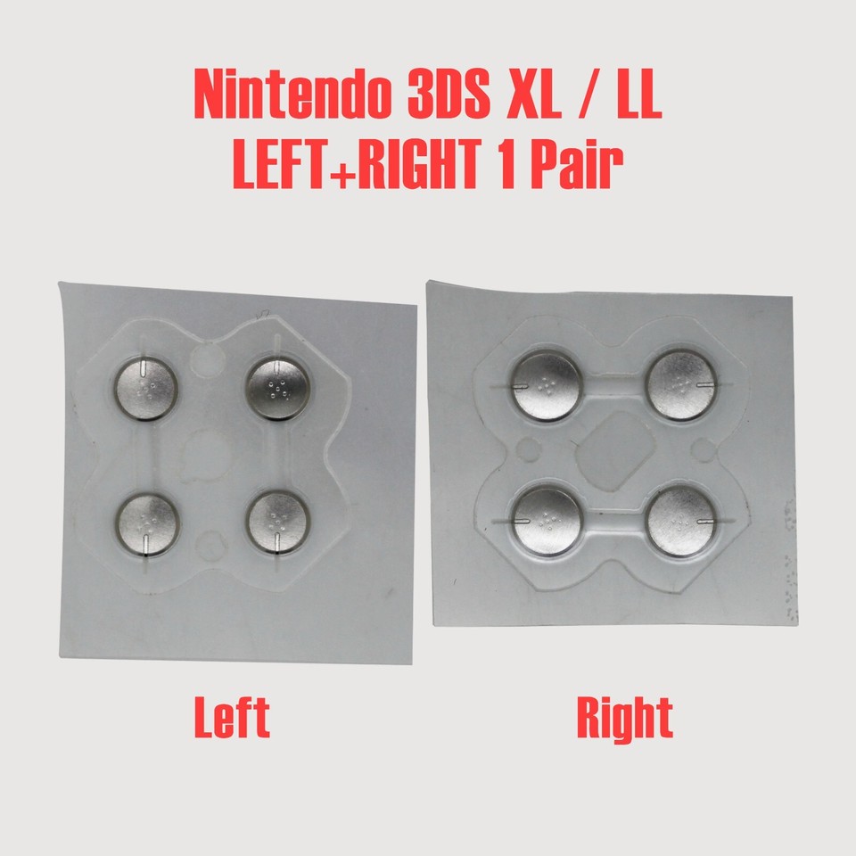ABXY Button Membrane Conductive Sticker Pad For Nintendo 3DS / NEW 3DS ...
