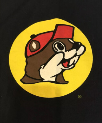 BUC-EE’S GRAPHIC LOGO BLACK T SHIRT MENS SIZE SMALL | eBay