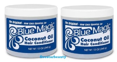 2 X Original Blue Magic COCONUT OIL Hair Conditioner - 12 oz | eBay UK