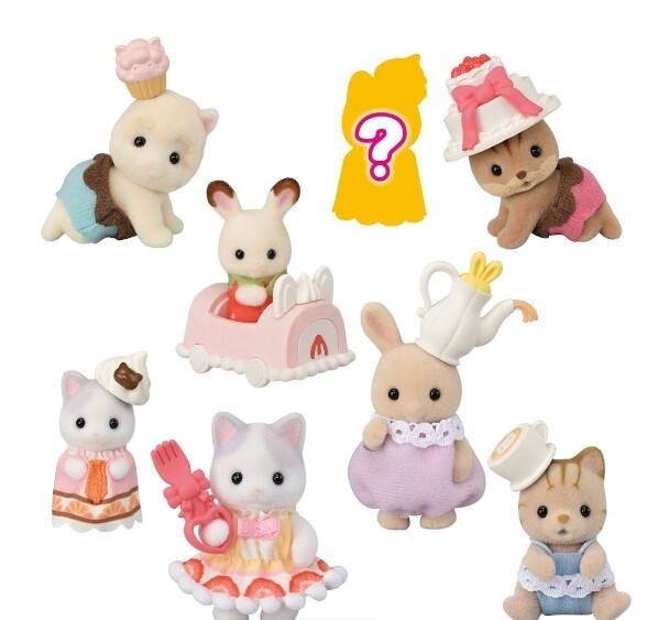 Calico Critters Baking Cake Baby Party Series- Single Blind Bag ...