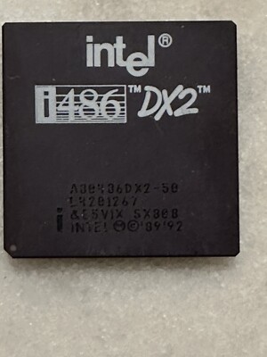 Vintage Ceramic CPU Intel i 486 DX2 | eBay