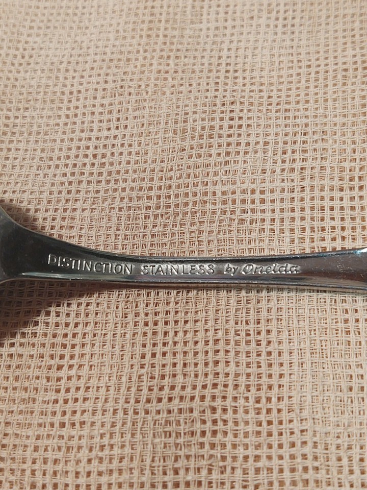 Oneida Distinction Stainless Grapefruit Fruit Spoon! | eBay