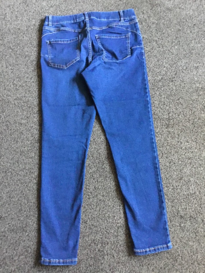 New Look Ladies Lift & Shape Jeggins/Jeans Size 12 Dark Blue in great ...