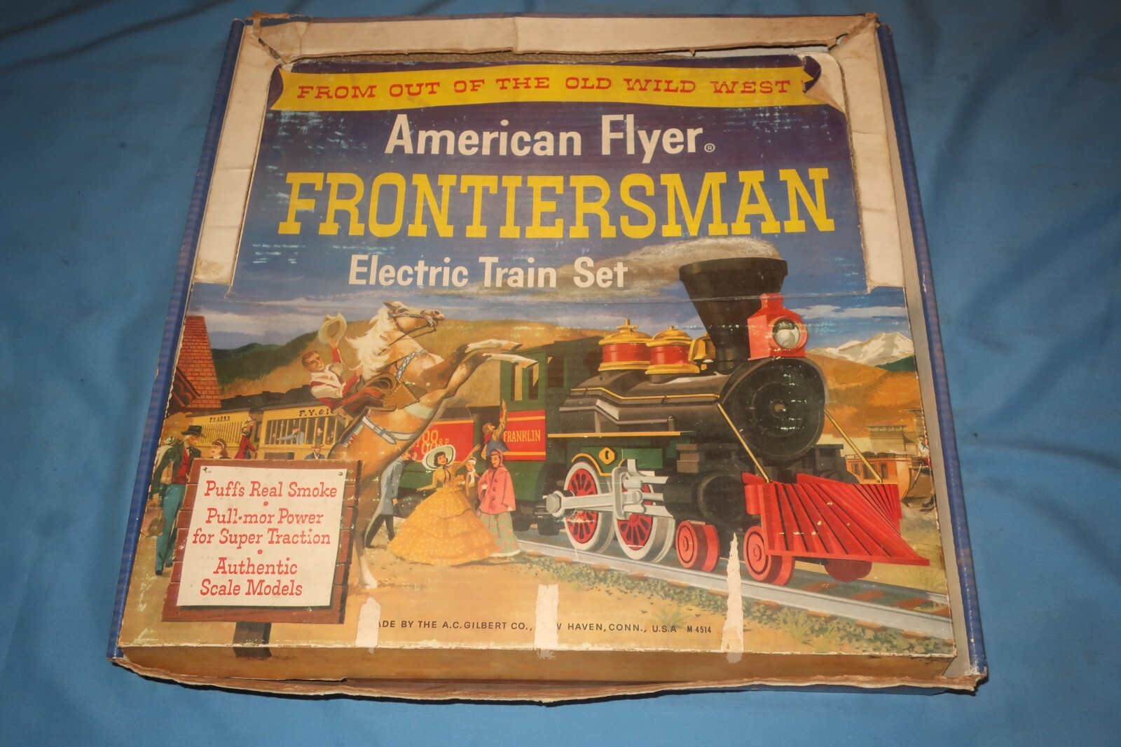 American Flyer #20550 "The Frontiersman" with #21088 Steam Locomotive ...