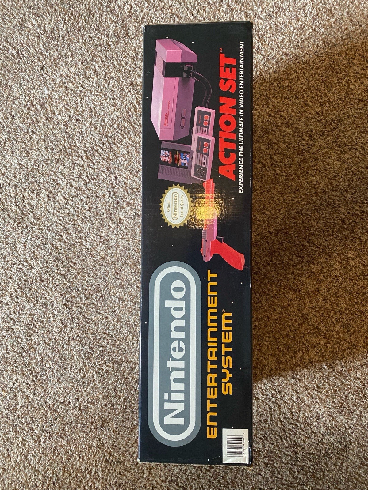 Original 1985 Nintendo Action Set Console and 1991 Nintendo Super NES ...