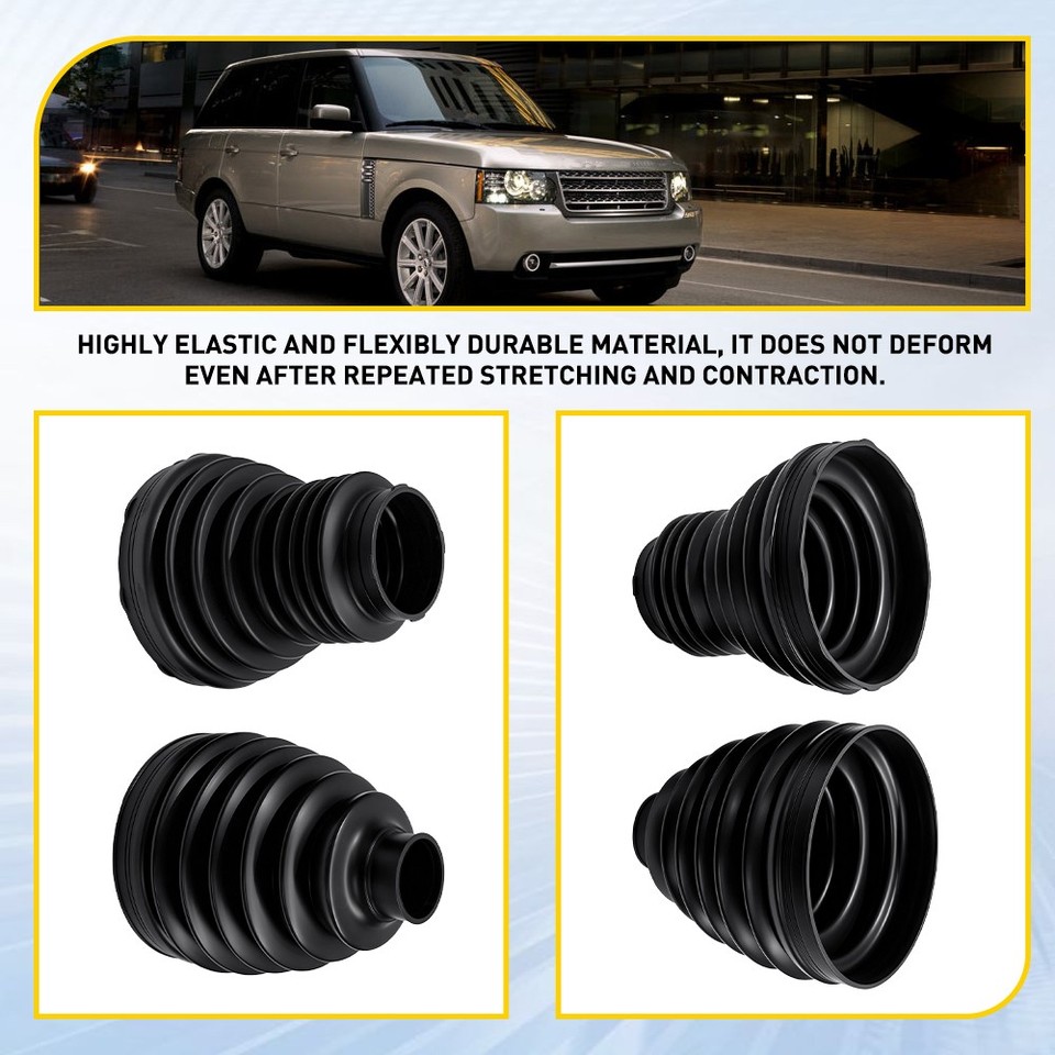 2x CV Joint Boot Gaiter Kits TDR000120 For Land Rover Range Rover L322 ...