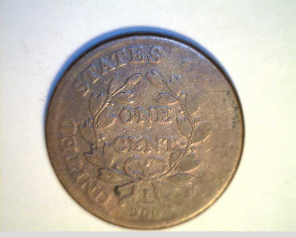 1801 LARGE CENT, Normal Reverse, Average Grade, Copper (US-6192) | eBay