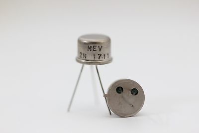 2N1711 MEV TRANSISTOR NOS( New Old Stock ) 1PC. C115U498C537AU12F060414 ...