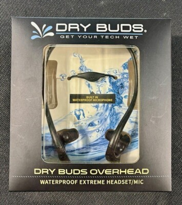 Dry Buds Overhead Waterproof Extreme Headset/Mic DB-38 | eBay
