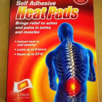 Self Adhesive Pain Relief Heat Pad Hot Pad Heat Patch Heat Pack Hot ...