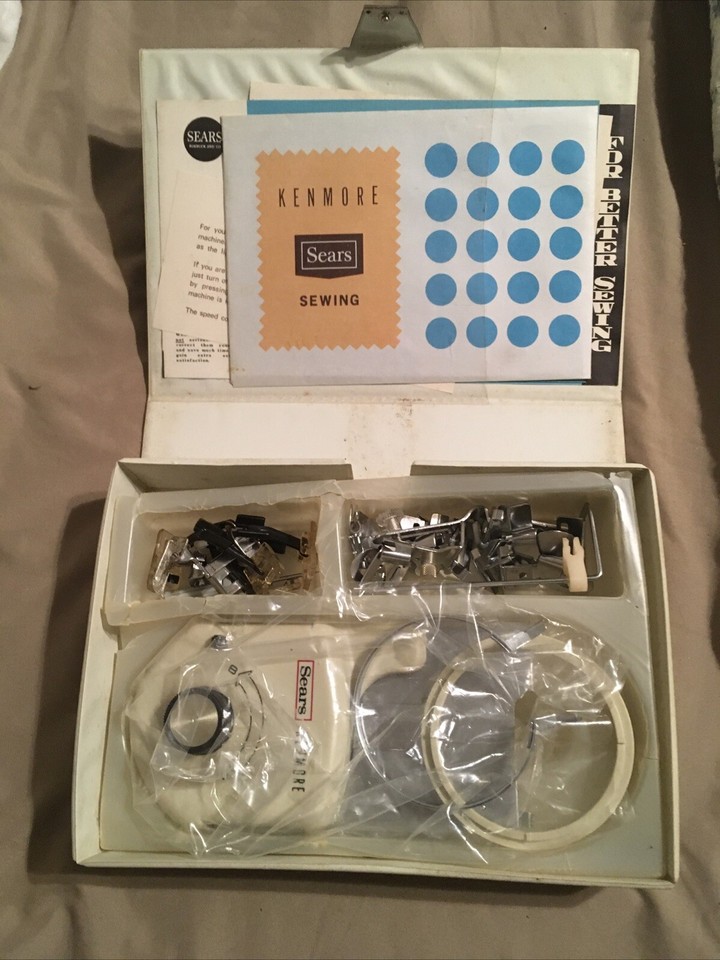 Kenmore Sewing Machine Monogrammer And Templates With Case - Vintage ...