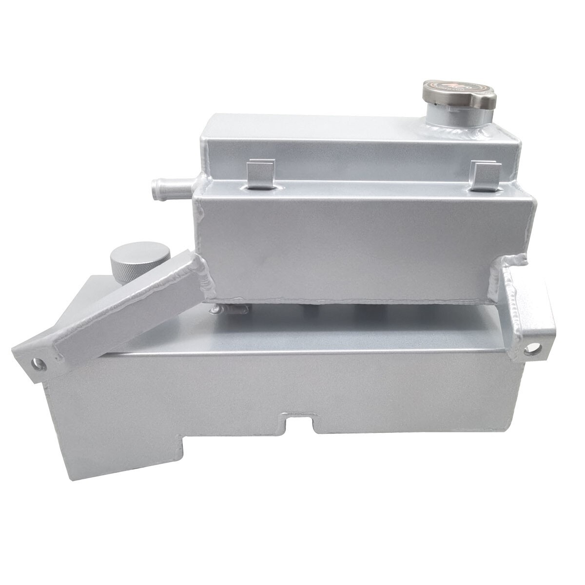 Aluminum Overflow Coolant Expansion Tank For Nissan Patrol GU Y61 RD28 ...