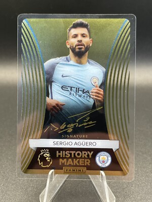 Signature History Maker Sergio Aguero Panini 2024/2025 Adrenalyn 24/25 ...