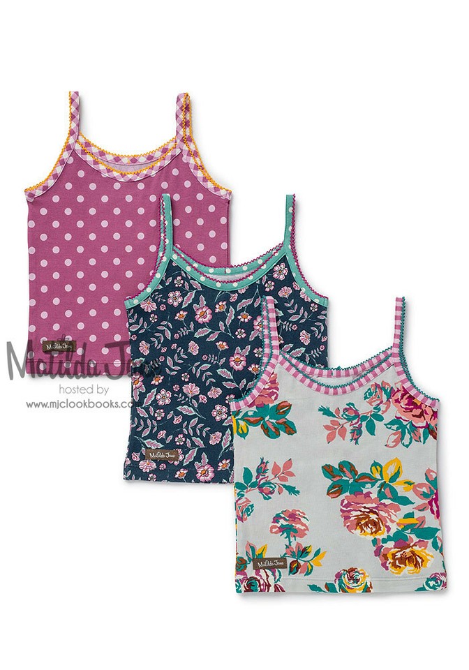 Matilda Jane size 4 Tank Set Girls Purple Blue Floral #28323A | eBay