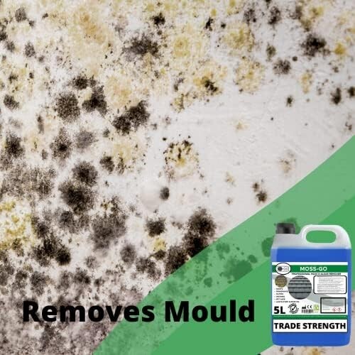 Moss-Go Moss Killer TRADE STRENGH Patio Cleaner, MOULD REMOVER ...