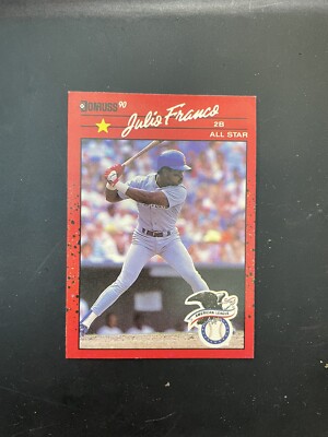 1989 DonRuss Julio Franco ERROR CARD | eBay