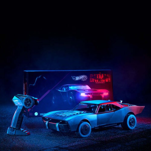 MATTEL HOT WHEELS RLC THE BATMAN BATMOBILE R/C REMOTE CONTROL 1:10 ...