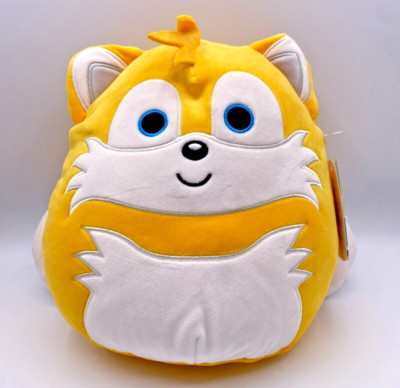 Squishmallow Kellytoy Plush Sonic the Hedgehog Tails 10" Inch NWT NEW ...