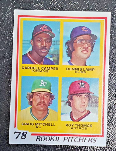 1978 Rookie Pitchers - Cardell Camper/Dennis Lamp/Craig Mitchell/Roy ...