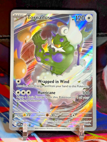 Tornadus Promo 210 Sv:11w White Flare Holo Card | eBay