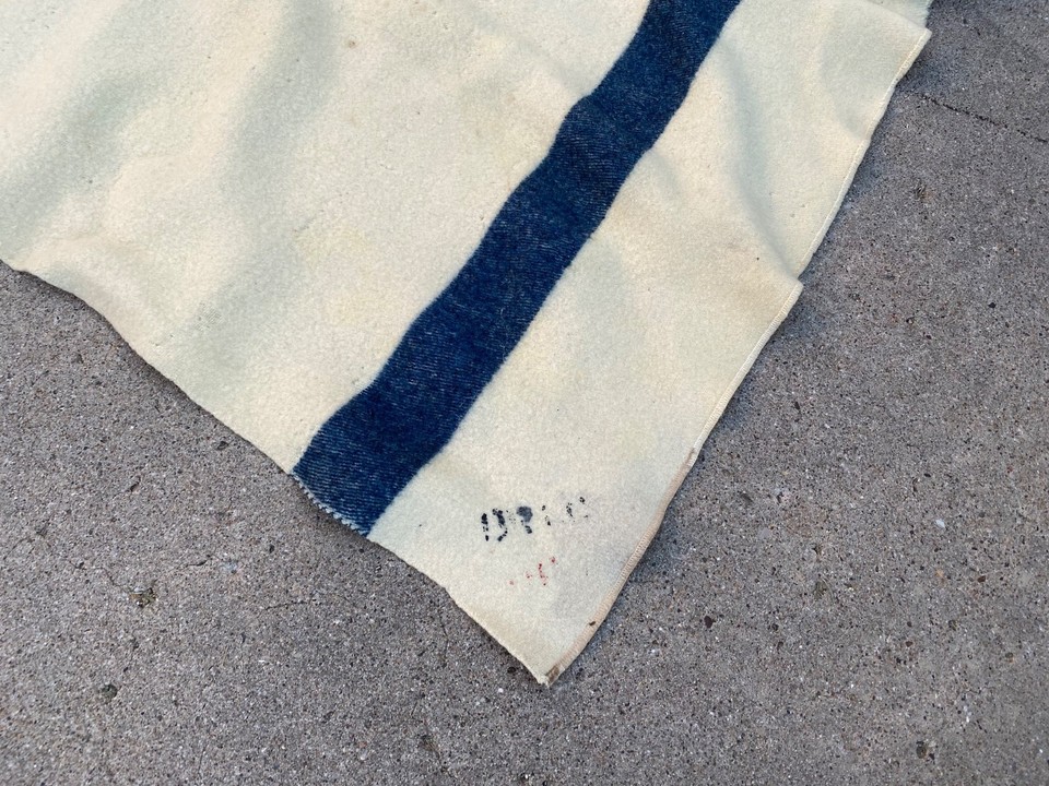 ORIGINAL WWII US NAVY USN WOOL FIELD BLANKET | eBay