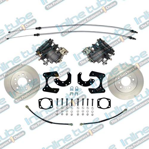 Ford Torino New Style Rear Disc Conversion Kit Standard Rotors E-Brake ...