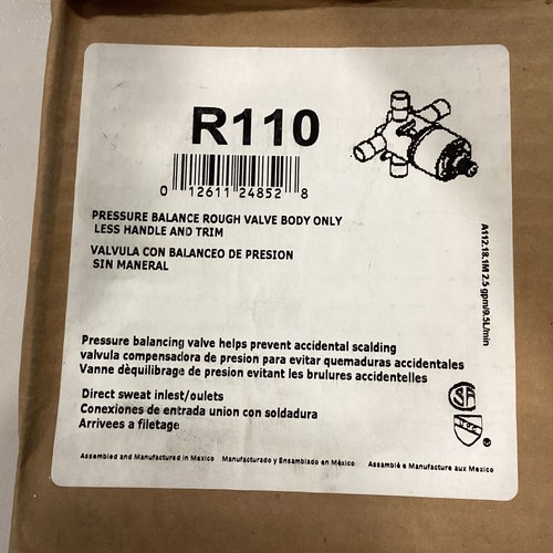 American Standard R110 4 Port Rough In Valve Only | eBay