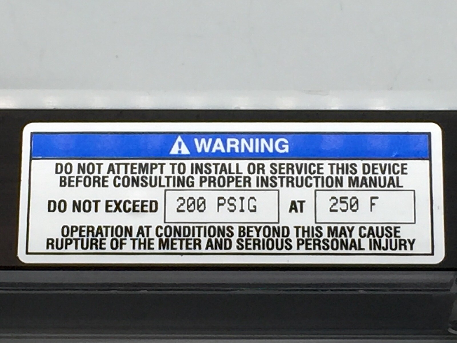 Brooks SHO-RATE 1350E Sho-Rate Low-Flow Glass Tube Area Meter 200 Psig ...