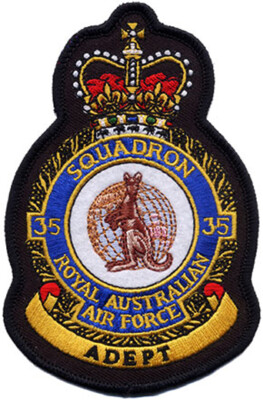 35 Squadron Crest RAAF Australian Air Force Patch Australia | eBay ...