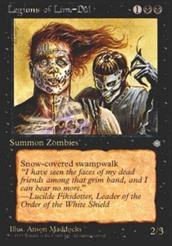MTG: Legions of Lim-Dul [Moderately Played] Ice Age Magic the Gathering ...