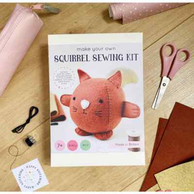 New Make Your Own Squirrel Sewing kit | eBay