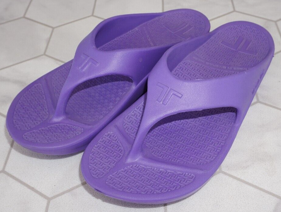 TELIC Women's Grape Fashion Flip Flop Sandals, Size S (6)(9.5 in) Made in USA | eBay
