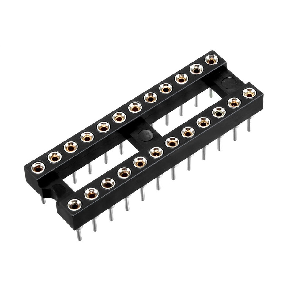2pcs DIP IC chip 2.54mm grid 24 round pins two row 7.62mm row grid- | eBay
