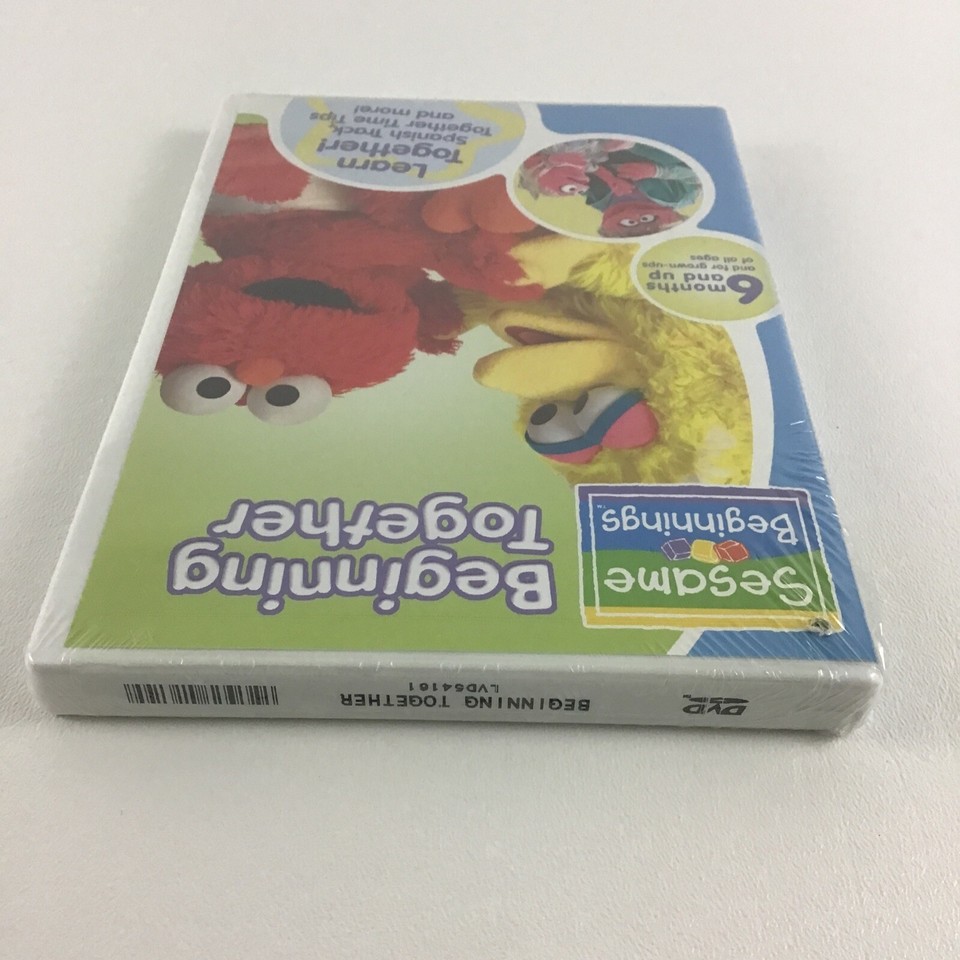 Sesame Street Beginnings DVD Beginning Together New Sealed Special ...
