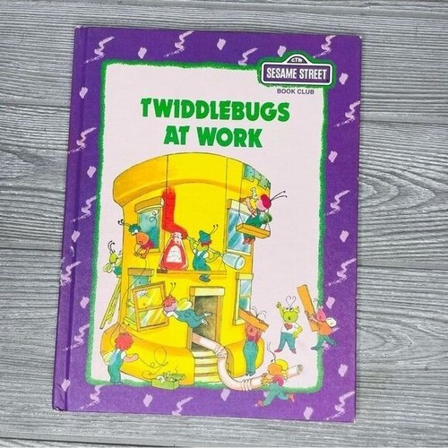 Vintage 1992 twiddlebugs at work Sesame Street books | eBay